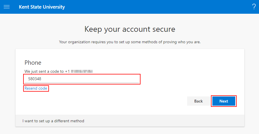 How to Configure Multi-Factor Authentication for the First Time | Information Technology | Kent ...